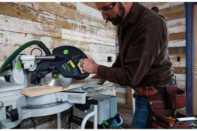 FESTOOL Sliding Compound Miter Saw KAPEX KS 120 REB | Benjamin Moore ...