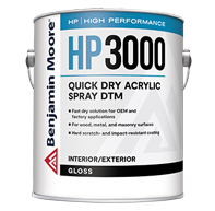 Quick Dry Acrylic Spray DTM HP3000 | Benjamin Moore Paints at ...