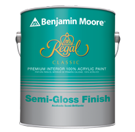 Regal Classic Premium Interior Paint - Semi-Gloss Finish 333 | Benjamin ...